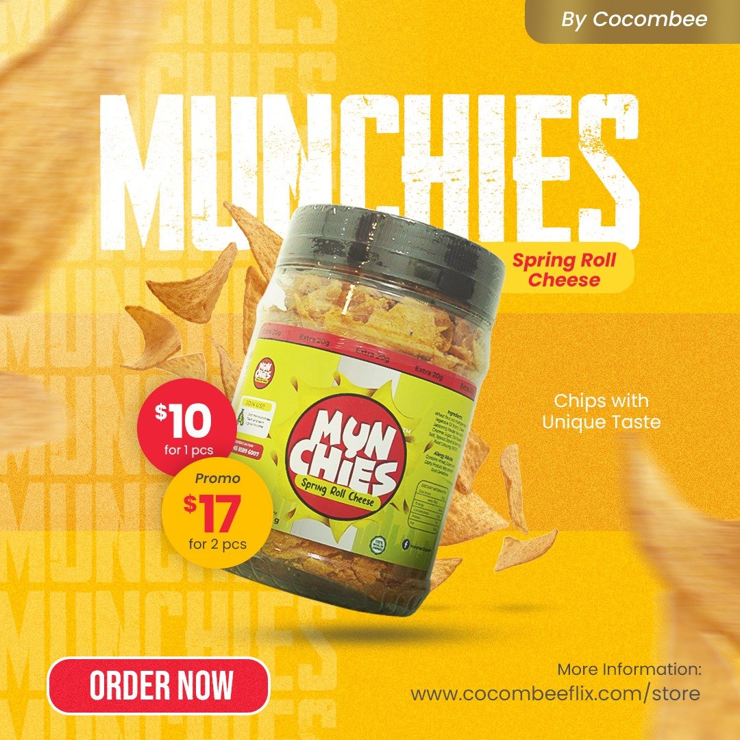 Munchies Spring Roll Cheese - CocombeeFlix